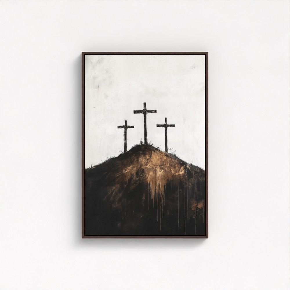 Calvary - Framed & Unframed Canvas – Art of the Faithful
